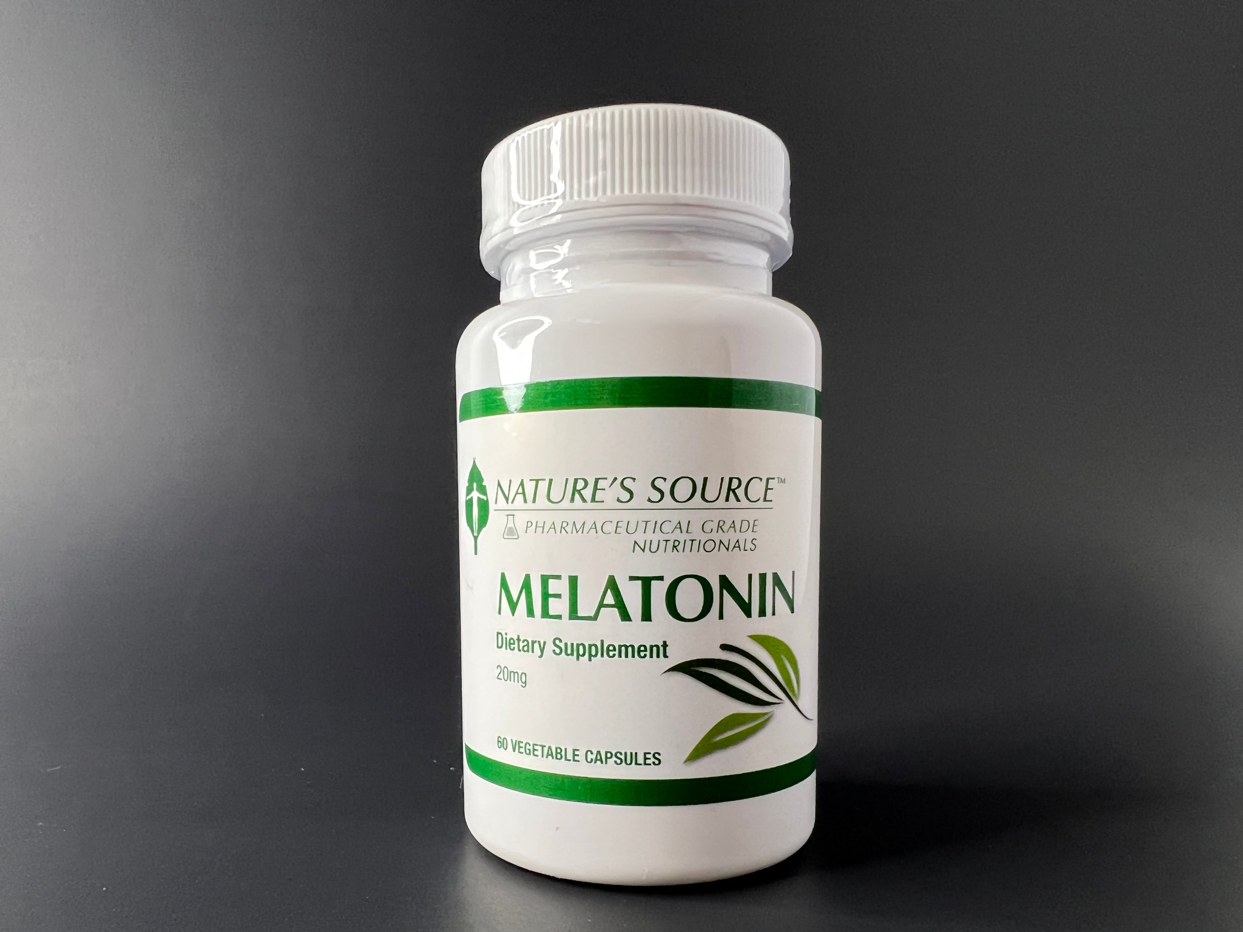 Melatonin 20 mg (60 Vegetable Capsules) by: Nature's Source – WiVi